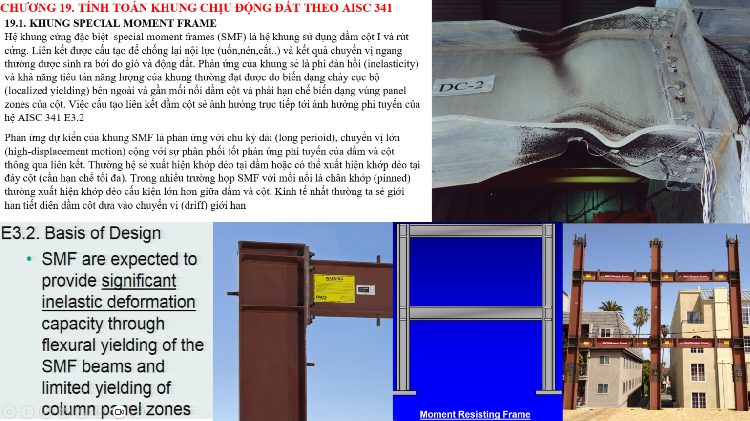 Bộ Video Kết Cấu Thép Chống Động Đất Theo AISC-341/AISC-358/ASCE-7 (SMF ...